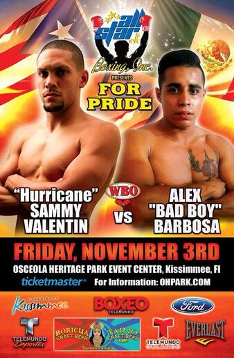 Antonio Vargas vs. Jonathan Garza, Valentin vs. Barbosa | Boxing Bout ...