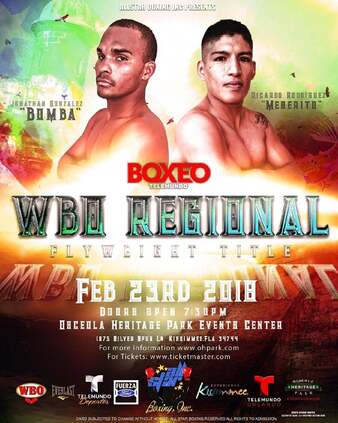 Henry Lebron vs. Ronnie Jordan, Gonzalez vs. Rodriguez | Boxing Bout ...