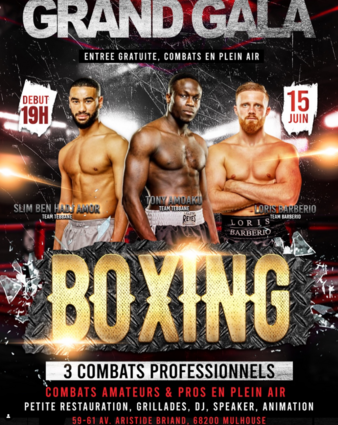 Loris Barberio vs. David Afonso, Grand Gala | Boxing Bout | Tapology