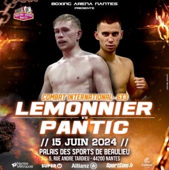 Lemonnier vs. Pantic | Boxing Event | Tapology