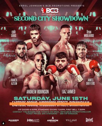 Second City Showdown | Boxing Event | Tapology