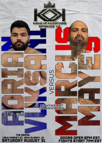 Nathaniel Goodwin vs. Chance Carrier, Kings of Kickboxing | Kickboxing ...