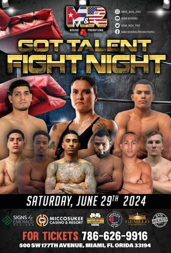 Aleksei Dronov vs. Calvin Barnett, Got Talent Fight Night | Boxing Bout ...