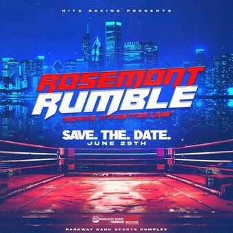 Deontae Pettigrew vs. Cesar Navarro, Rosemont Rumble | Boxing Bout ...