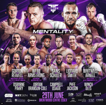 Jimmy Sains vs. Remi Scholer, Top Tier Mentality | Boxing Bout | Tapology