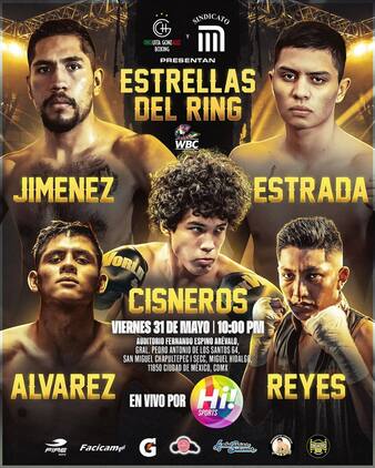 Estrellas del Ring: Jiménez vs. Hernández | Boxing Event | Tapology