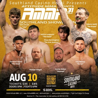 Attitude MMA Fights 31: Southland Showdown | MMA Event | Tapology