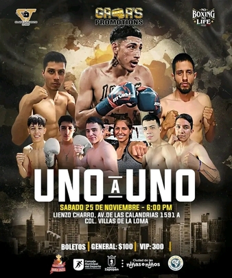 Jesus Larios vs. David Davila Flores, Uno a Uno | Boxing Bout | Tapology