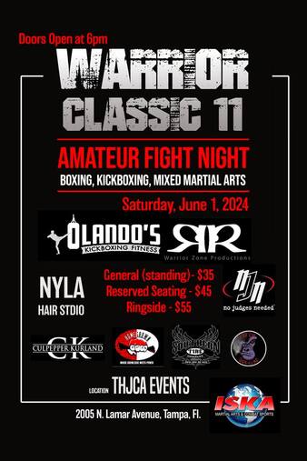 Warrior Classic 11 | MMA Event | Tapology