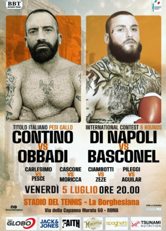 Mattia Pileggi vs. Michele Reginato, Contino vs. Obbadi | Boxing Bout ...