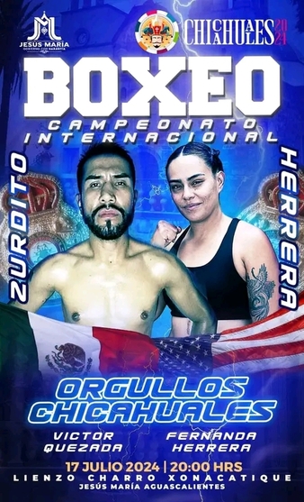 Jorge Martinez vs. Julio Orozco De Lira, Orgullos Chicahuales | Boxing ...