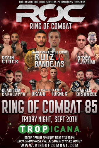 Jimmy Drago vs. Alonzo Turner, Ring of Combat 85 | MMA Bout | Tapology