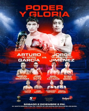 Alexis Valles vs. Jose Antonio Marcial, Poder y Gloria | Boxing Bout ...