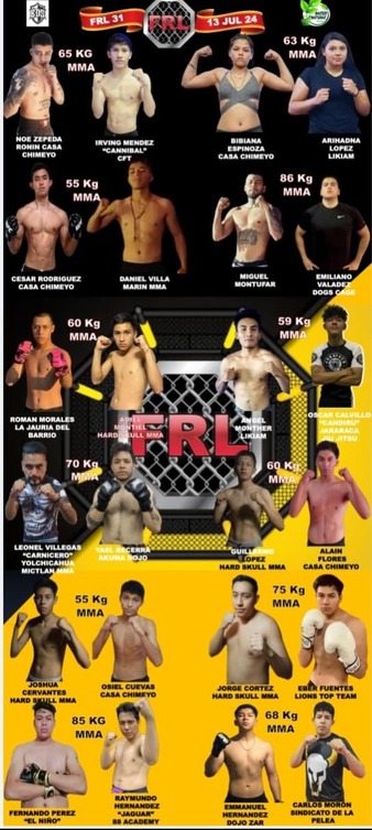 Gabriel Rosas vs. Octavio Zarza, FRL 31 | MMA Bout | Tapology