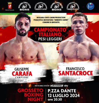 Carafa vs. Santacroce | Boxing Event | Tapology