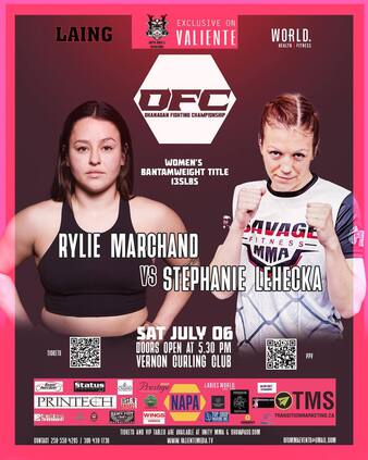 Rob McConnell vs. Jesse Opper, Okanagan Fighting Championship 1 | MMA ...