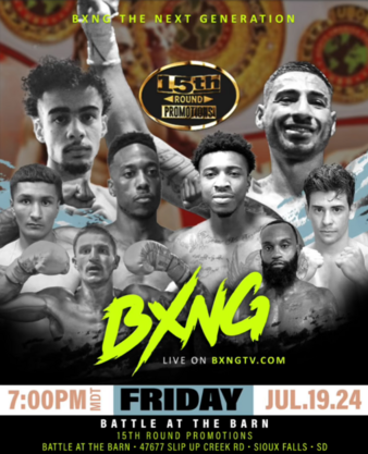 Deonte Walker vs. Rudy Montenegro, Battle at the Barn | Boxing Bout | Tapology