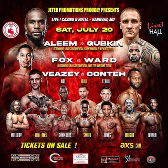 Nasheed H. Smith vs. Elijah Sweat, Aleem vs. Gubkin | Boxing Bout ...