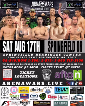 Arena Wars Fighting Series | Boxing & MMA Event | Tapology