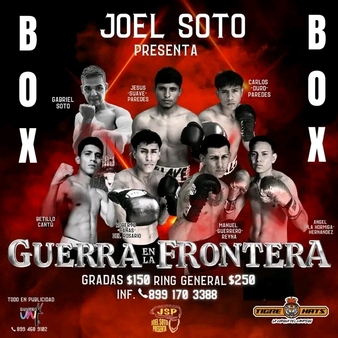 Manuel Reyna vs. Rafael Castillo Gil, Guerra en la Frontera | Boxing ...