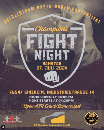 Champions Fight Night | Boxing Event | Tapology