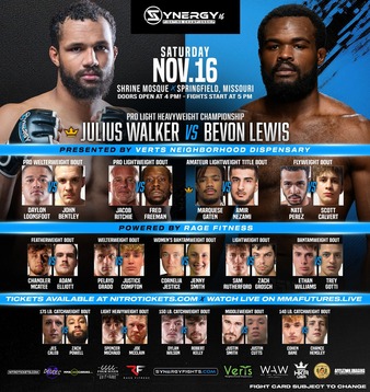 Synergy FC 16: Walker vs. Lewis | MMA Event | Tapology