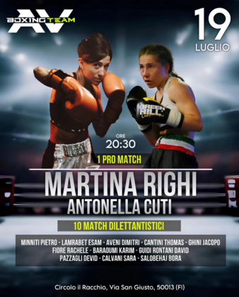 Righi vs. Cuti | Boxing Event | Tapology