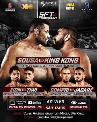 Sabrina Oliveira vs. Michele Oliveira, SFT 50 | MMA Bout | Tapology