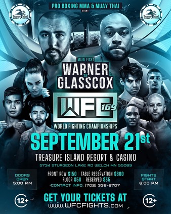 WFC 169: Warner vs. Glasscox | Combat Sports Event | Tapology