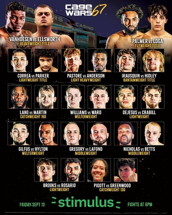 Cage Wars 67 | MMA Event | Tapology