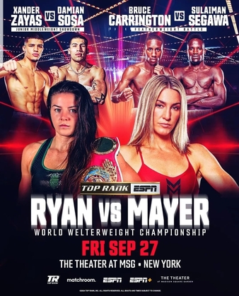 Bruce Carrington vs. Sulaiman Segawa, Ryan vs. Mayer | Boxing Bout ...