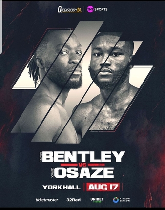Bentley vs. Osaze | Boxing Event | Tapology
