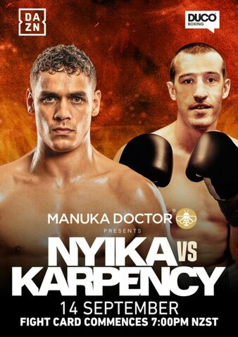 Nyika vs. Karpency | Boxing Event | Tapology