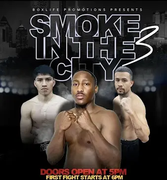 Joshua Jenkins vs. Chevvy Bridges, Smoke in the City 3 | Boxing Bout ...