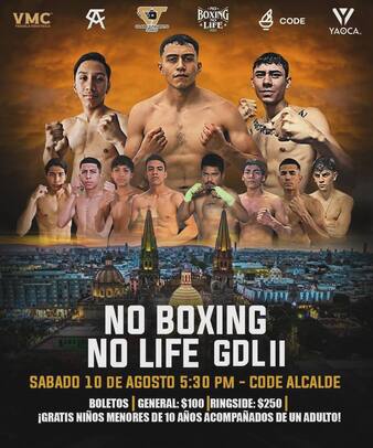 No Boxing No Life Gdl 2 | Boxing Event | Tapology