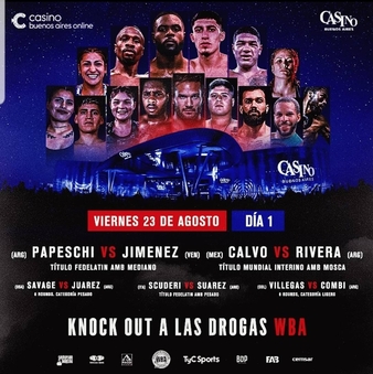 Jacky Calvo vs. Maria Magdalena Rivera, Knockout a las Drogas | Boxing ...