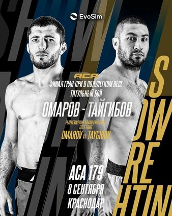 ACA 179: Omarov vs Taygibov | MMA Event | Tapology
