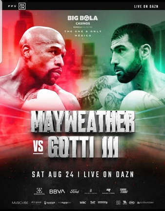 Floyd Mayweather Jr. vs. John Gotti III II, Mayweather vs. Gotti III ...