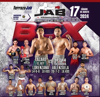 Brandon Cruz vs. Ivan Basurto, Lorenzana vs. Valenzuela | Boxing Bout ...