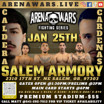 Austin Martin vs. Julian Benavides, Arena Wars Fighting Series | Muay ...