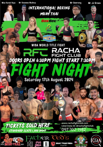 Denise Castle vs. Panida Chatluang, RFC Fight Night | Boxing Bout ...