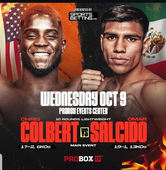Najee Lopez vs. Ismael Ocles, Wednesday Night Fights | Boxing Bout ...