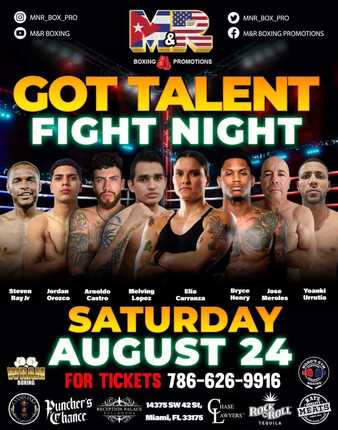 Got Talent Fight Night | Boxing Event | Tapology