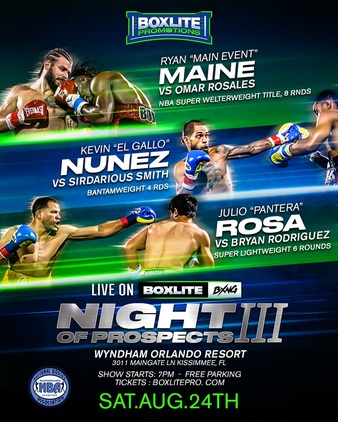 Night of Prospects III | Boxing Event | Tapology