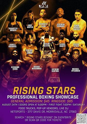Shaunteya McNair vs. Andy Nguyen, Rising Stars | Boxing Bout | Tapology