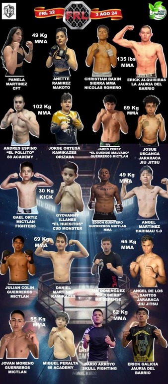 FRL 32 | MMA, Kickboxing, & Grappling Event | Tapology