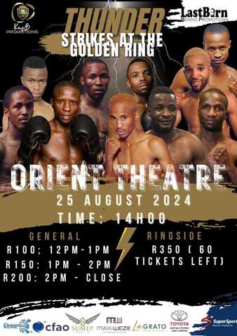 Thunder Strikes at the Golden Ring | Boxing Event | Tapology
