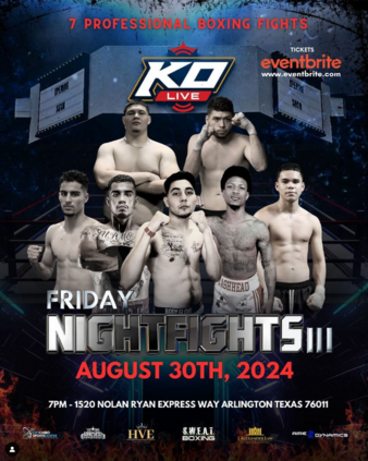 Friday Night Fights III | Boxing Event | Tapology