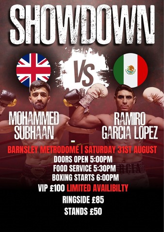 Brandon Pickup vs. Perry Howe, Showdown | Boxing Bout | Tapology