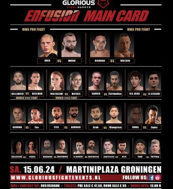 Enfusion 138 | Kickboxing & MMA Event | Tapology